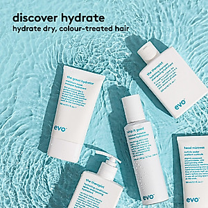 EVO The Therapist Hydrating Shampoo - Hydrates, Strengthen and Softens Whilst Improving Shine - Protects Colour Treated Hair, Helps to Detangle - 300ml / 10.1fl.oz