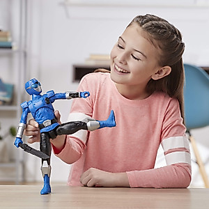 Power Rangers Beast Morphers 12" Beast-X Blue Ranger Action Figure Toy Inspired by The TV Show