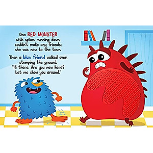 Kindness Monster - Silicone Touch and Feel Board Book - Sensory Board Book