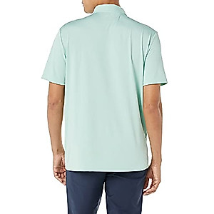 Amazon Essentials Men's Slim-Fit Tech Stretch Polo Shirt, Sage Green, X-Large