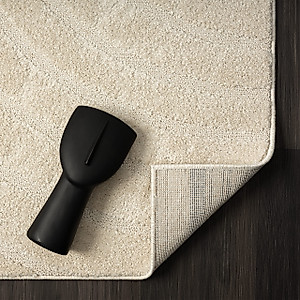 LUXE WEAVERS Modern Geometric Wave Cream 4x6 Area Rug