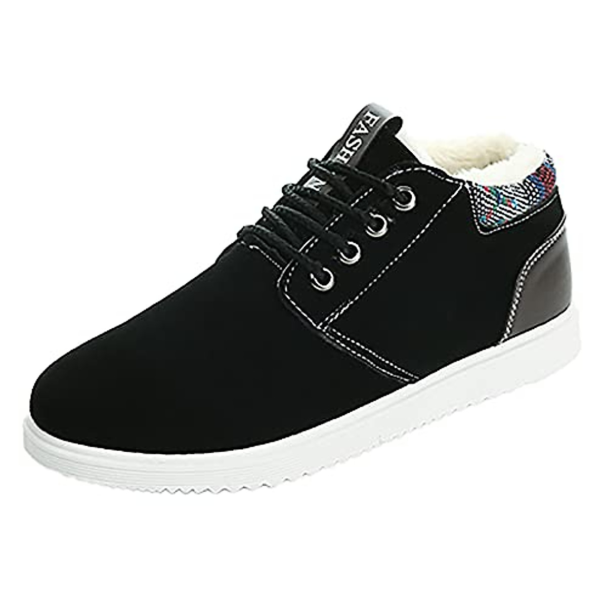 Boots for Men,Mens Winter Trekking Backpacking Boots Waterproof Non Slip Fur Casual Lightweight Hiking Boots for Men