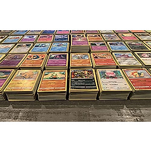 Pokemon TCG : 100 Card LOT Rare, COM/UNC, Holo & Guaranteed EX, MEGA OR Full Art