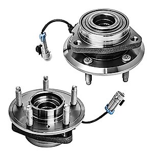 Front Wheel Hub and Bearing Assembly Left or Right Compatible Chevrolet Captiva Sport Equinox Pontiac Torrent Saturn Vue Suzuki XL7 AUQDD 513276 x2 (Pair) [ 5 Lug W/ABS ]