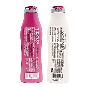 RECAMIER Anti Frizz Shampoo Conditioner Set Hair Treatment | Champu y Acondicionador para Mujer 10.1 OZ