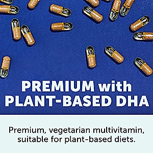 SmartyPants Multivitamin for Men: Omega-3 DHA, Zinc for Immunity, Vitamins D3, C, B6, Folate, Vitamin A, B12, One Per Day, 30 Capsules, 30 Day Supply