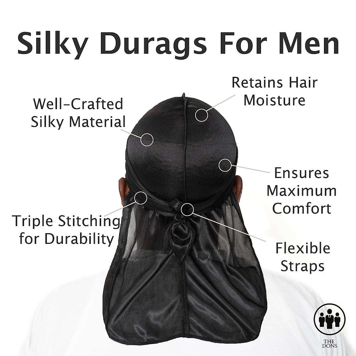 Premium Silky Donrags (Multiple Colors) – Outstanding Compression | Sensational Comfort & Luxurious Material