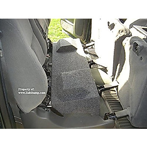 2001-2006 Chevy Silverado/GMC Sierra HD Crew Cab Dual 10 Downfire Subwoofer Box