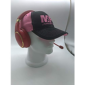 VOZA V700D Electrostatic, Dual Driver Hi Res, Deep bass Over-Ear HiFi Headphone with Microphone, Red Color