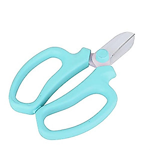 Garden Pruning Shears, High Carbon Steel Garden Pruning Shears Thick Branches Scissors Bonsai Tools Traditional Bonsai Scissors(blue)