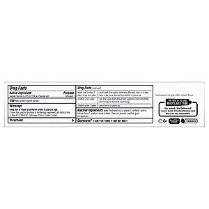 Tom's of Maine Luminous White Toothpaste With Charcoal, Wintergreen, 4 oz. (Packaging May Vary)