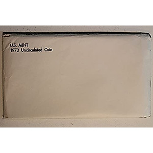 1973 United States Mint Uncirculated Coin Set in Original Government Packaging