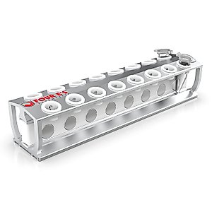 4E's USA Magnetic Bead Rack Separator for DNA - Magnetic Separator for Purification of DNA, RNA Holds 16 (1.5 mL) Eppendorf Tubes, Microcentrifuge Tubes - Model MRK100216