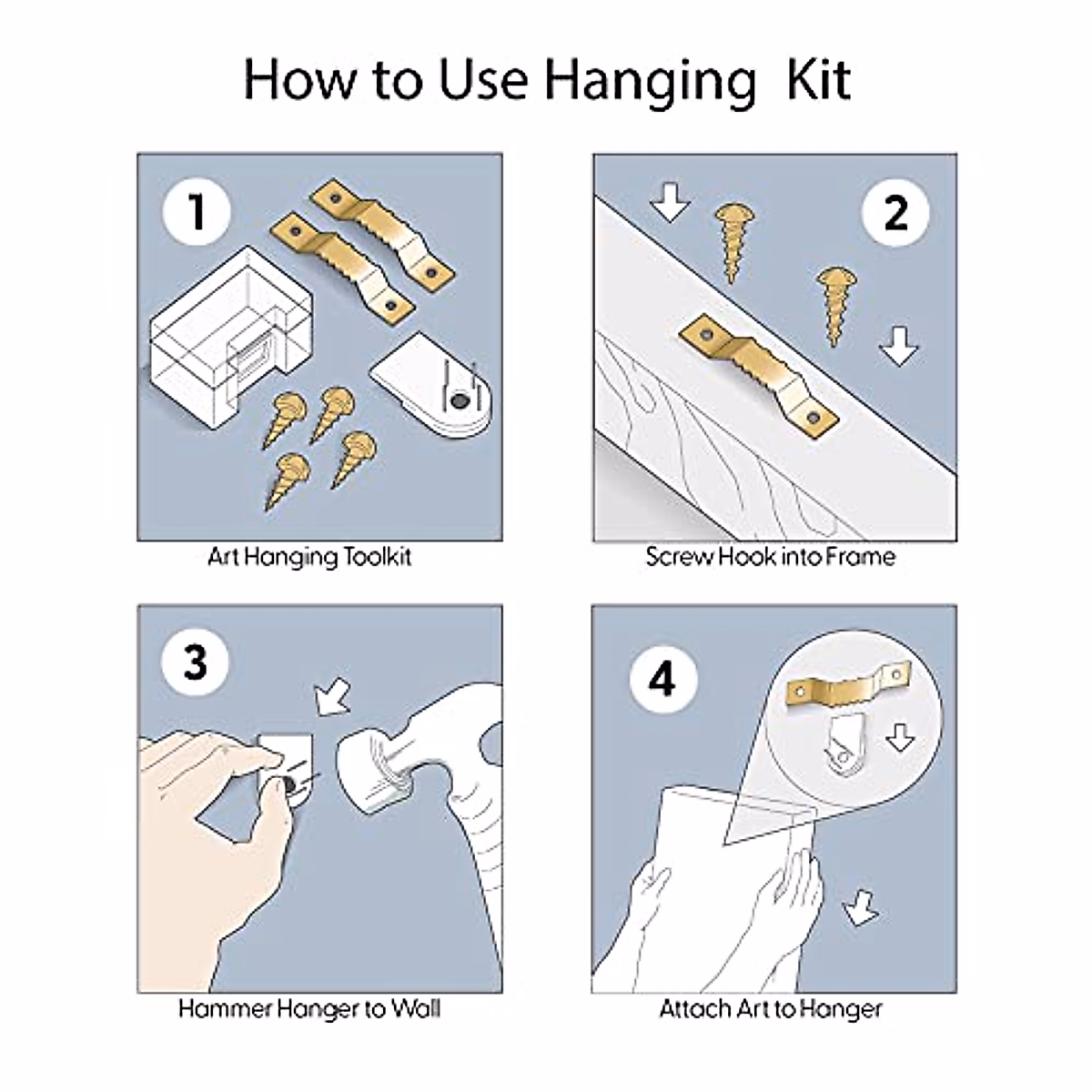 wall26 Framed Canvas Print Wall Art Watercolor Dusk Sky Over Green Field Nature Wilderness Illustrations Modern Rustic Relax/Calm Cool for Living Room, Bedroom, Office - 24x36 Natural