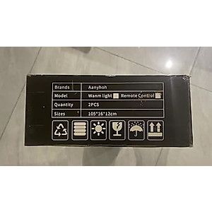 Battery Operated Wall Sconces with Remote Control, USB Rechargeable Wall Sconce Set of Two, Dimmable LED Wall Lights Indoor, 360° Rotate Cordless Wall Lamp for Living Room Bedroom Hallway, Black, 40In