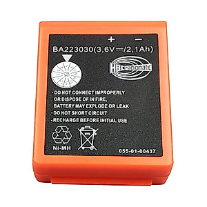 NOOKK HBC Remote Control Rechargeable Battery BA223030 3.6V 2100mAh for Crane Remote Control
