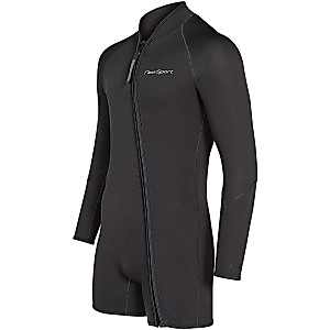 NeoSport 7mm Men's Waterman Wetsuit Step-in Jacket-XLarge
