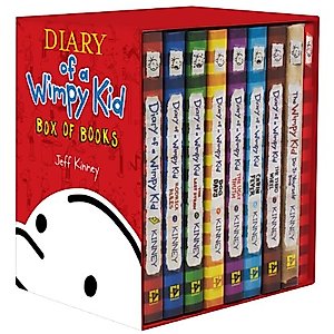 Diary of a Wimpy Kid Box of Books (1-7 & The Do-It-Yourself Book & Journal)