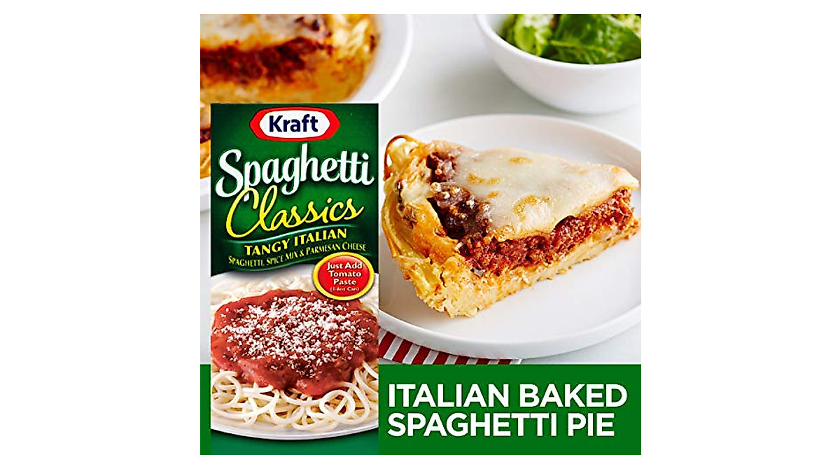 Kraft Spaghetti Classics Tangy Italian Pasta Meal - Easy Family Dinner
