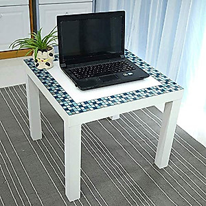 60 PCS Mosaic Wall Tile Stickers, DIY Self Adhesive Waterproof Sticky Wallpaper, Kitchen Bathroom Tile Wall Art Decals Home Decoration 10 x 10 cm (008)