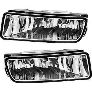 Compatible with Ford Expedition Fog Lights Lamps Set 2003 2004 2005 2006 Driver and Passenger Side