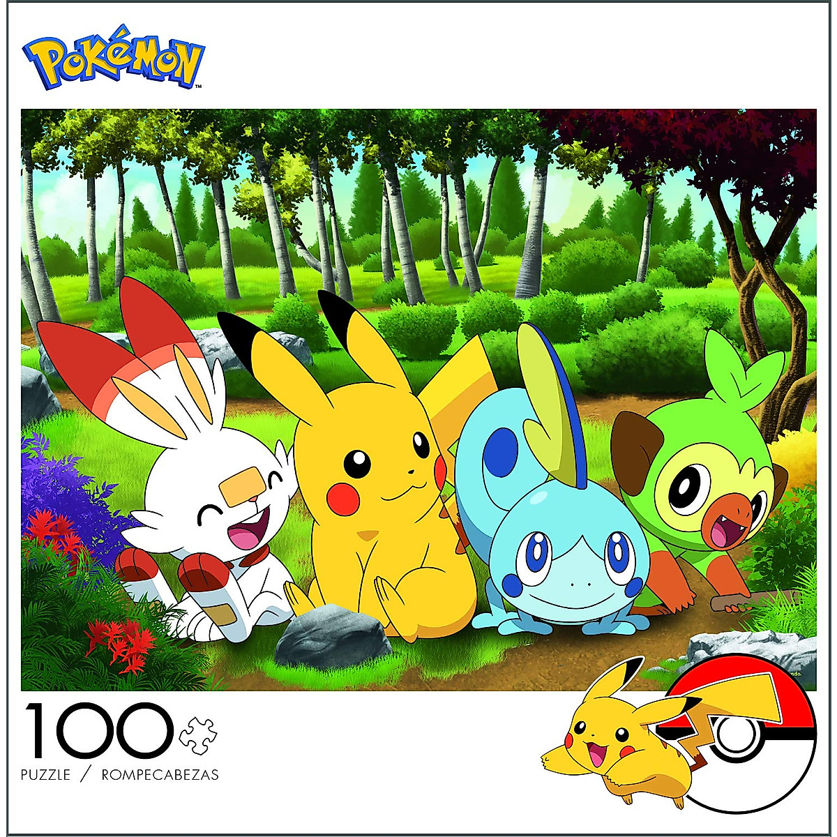 Buffalo Games - Pokemon - Galar Friends - 100 Piece Jigsaw Puzzle