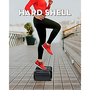 DEVASO Upgraded Carrying Case for Steam Deck, Professional Deluxe Waterproof Case Soft Lining Hard Shell Travel Case for Steam Deck Console and Other Accessories