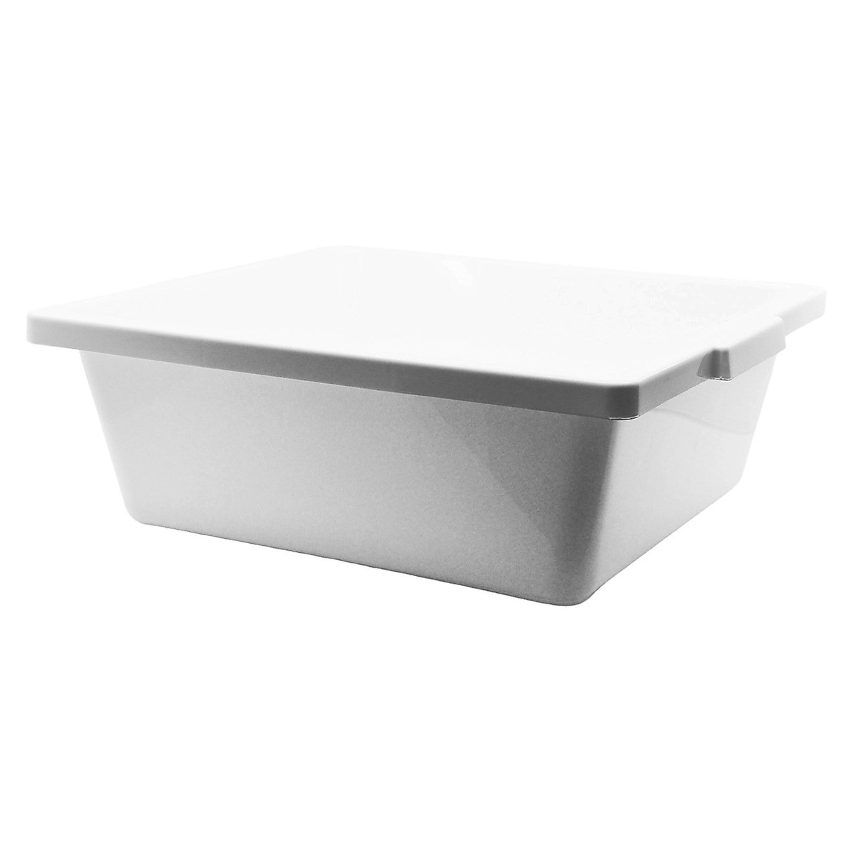 EISCO Utility Tray - Polypropylene Plastic - Size 21 x 17 x 5 Inches