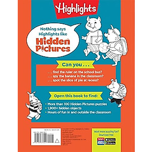 School Puzzles (Highlights Hidden Pictures)