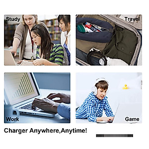 45W 20V 2.25A Laptop Charger for Lenovo Ideapad 710 100 110 110s 120s 310 320 320s 510 510s 710s 720s ;Yoga 710 11 14 15; Flex 4 1130 1470 N22 N23 GX20K11838 Power Adapter Supply Cord