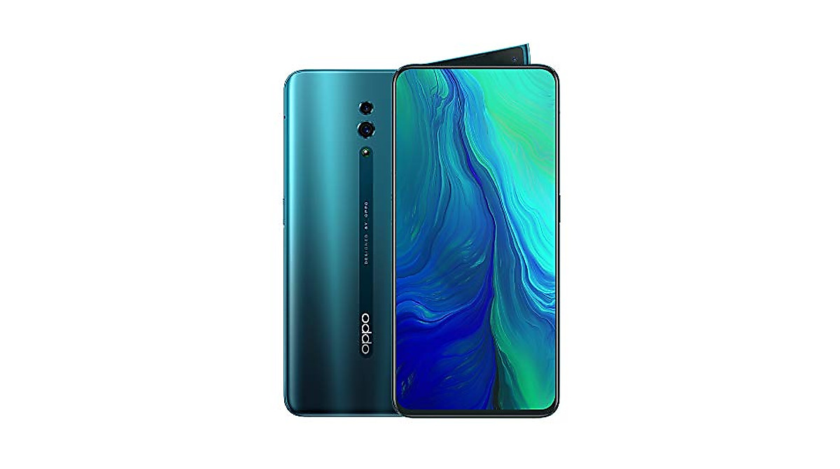 Oppo Reno 4G Smartphone - 256GB, Dual-SIM, Ocean Green