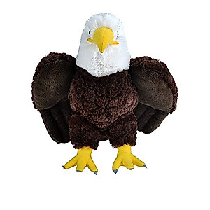 Wild Republic Bald Eagle Plush, Stuffed Animal, Plush Toy, Gifts for Kids, Cuddlekins 12 Inches