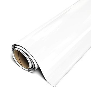 Siser EasyWeed HTV 11.8" x 3ft Roll - Iron on Heat Transfer Vinyl (White)