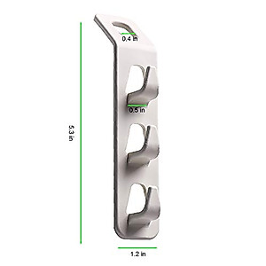 Clothes Hanger Connector Hooks, Cascading Clothes Hanger Hooks, pace Saving Series Multi-Function Multi-Layer Wall Chest Hanger Hook(12 Pcs)