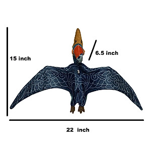 WOKI Creative Pteranodon Dinosaur 20" Wingspan Dropped Toys Nursey Child Bed Room Decoration