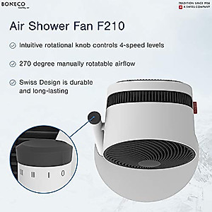BONECO - F210 Tabletop Air Shower Fan (White)