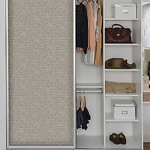 NuWallpaper NU2873 Poplin Texture Peel & Stick Wallpaper, Grey