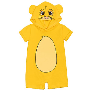 Disney Lion King Simba Infant Baby Boys Cosplay Romper 6-9 Months