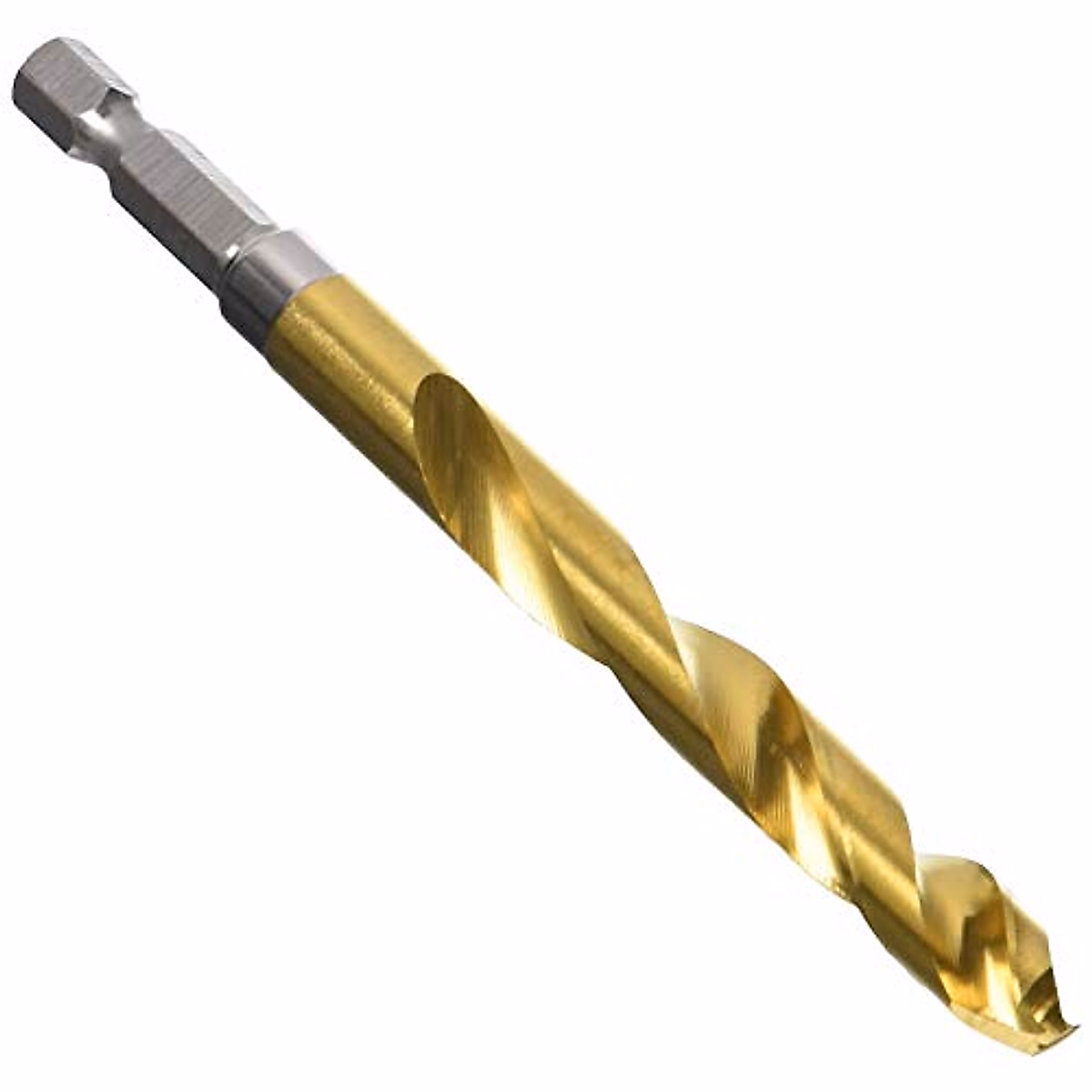 Milwaukee Electric Tool 48-89-4620 Twist Impact Drill Bit, 23/64" Diameter x 4.61" L, 2-55/64", 1/4" Hex Shank, 135 Degree