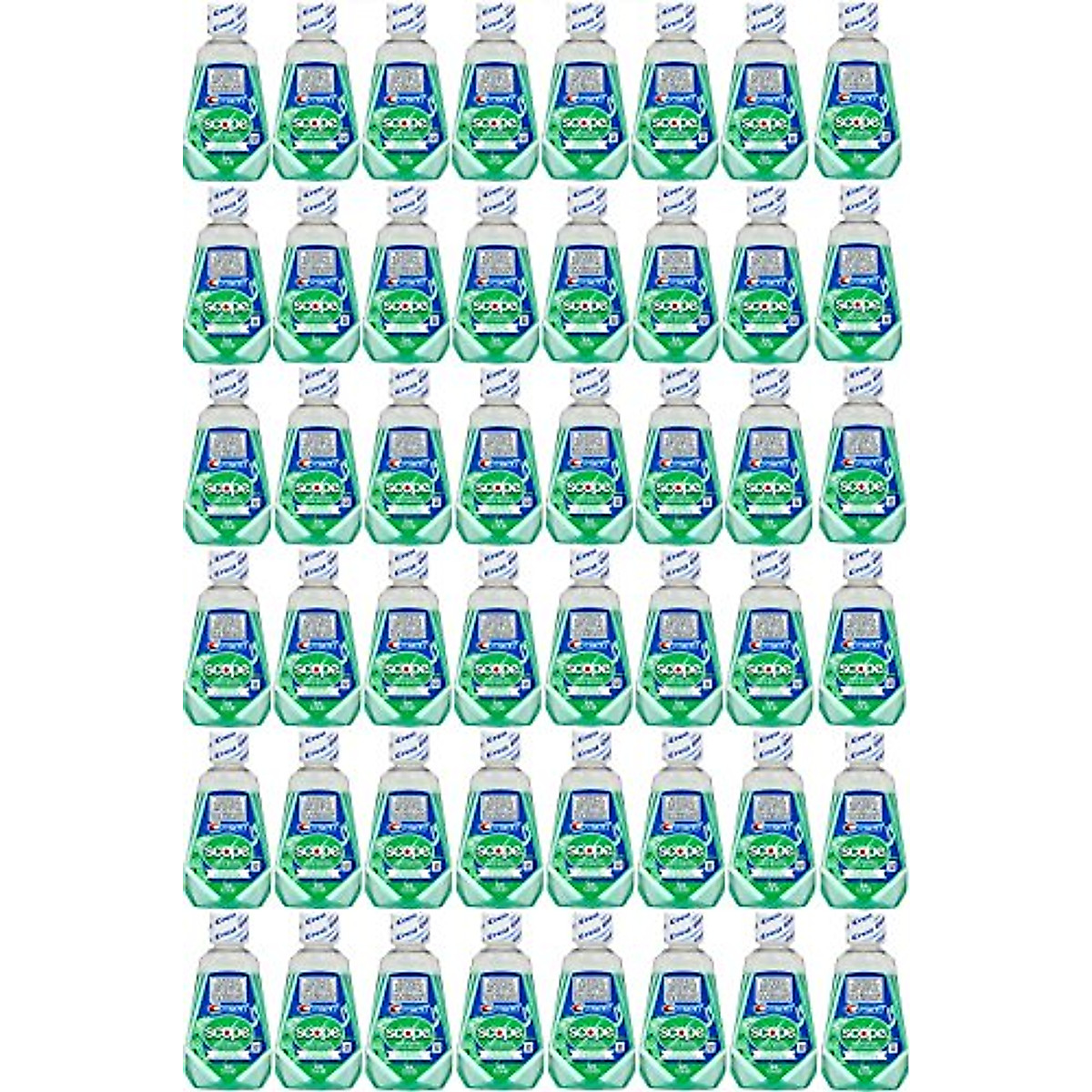 Scope Travel Size Mouthwash Classic Original Mint 1.2 Oz 48 Pack