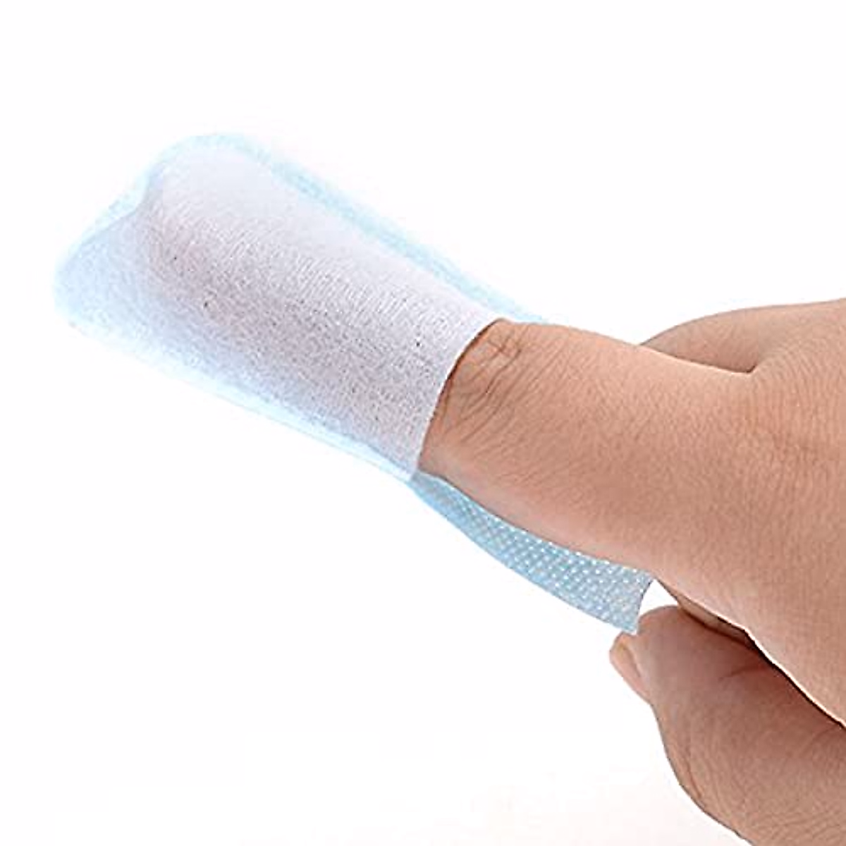 Serlife Disposable Finger Cleaning Teeth Wipes Soft Gauze Infant Finger Clean Oral Toothbrush Whitening Wipe (100Pcs)