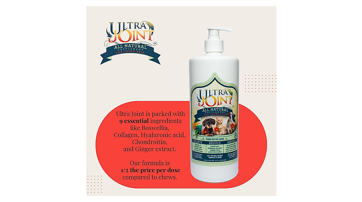 Ultra Joint Liquid Support for Dogs - Pain Relief