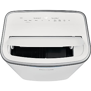Frigidaire FHPC102AB1 Portable Air Conditioner with Remote Control for Rooms, Up to 350 Sq. Ft, White