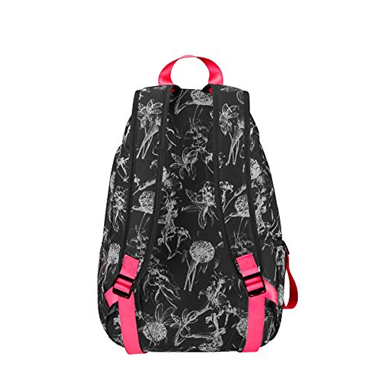 American Tourister Women's Daypacks, Multicoloured (Flowers Black), Standard Size