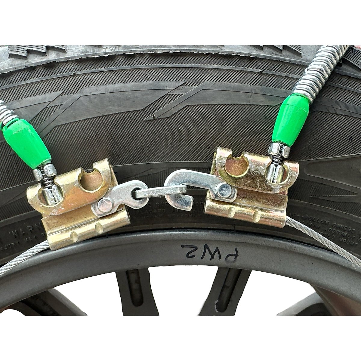 TireChain.com 245/50-20 Diagonal Tire Chains Set of 2