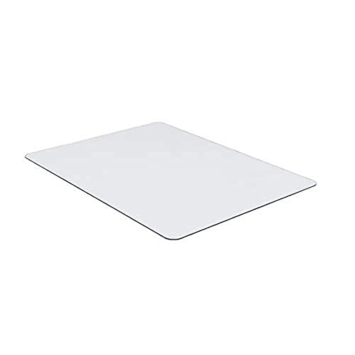 Premium Heavy Duty .25" Thick Tempered Glass Chair Mat, 36" x 46" Life Time Guarantee, Thickest Office Chair Mat for Carpet & Hardwood Floors, Protect Your Home or Office Floors - 1 Each