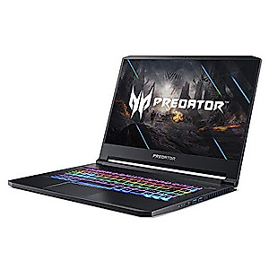 Acer Predator Triton 500 PT515-52-742J Gaming Laptop, Intel i7-10875H, NVIDIA GeForce RTX 2080 Super, 15.6" FHD NVIDIA G-SYNC Display, 300Hz, 32GB Dual-Channel DDR4, 512GB NVMe SSD, RGB Backlit KB