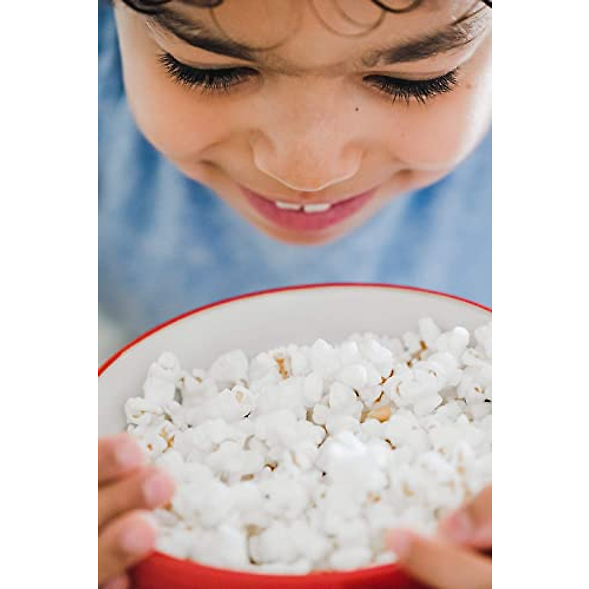 Amish Country Popcorn | 4-1 lb Bags | Variety Pack | 1 lb Baby White -1 lb Medium White - 1 lb Ladyfinger and 1 lb Midnight Blue Popcorn Kernels | Old Fashioned, Non-GMO and Gluten Free (4-1 lb Bags)