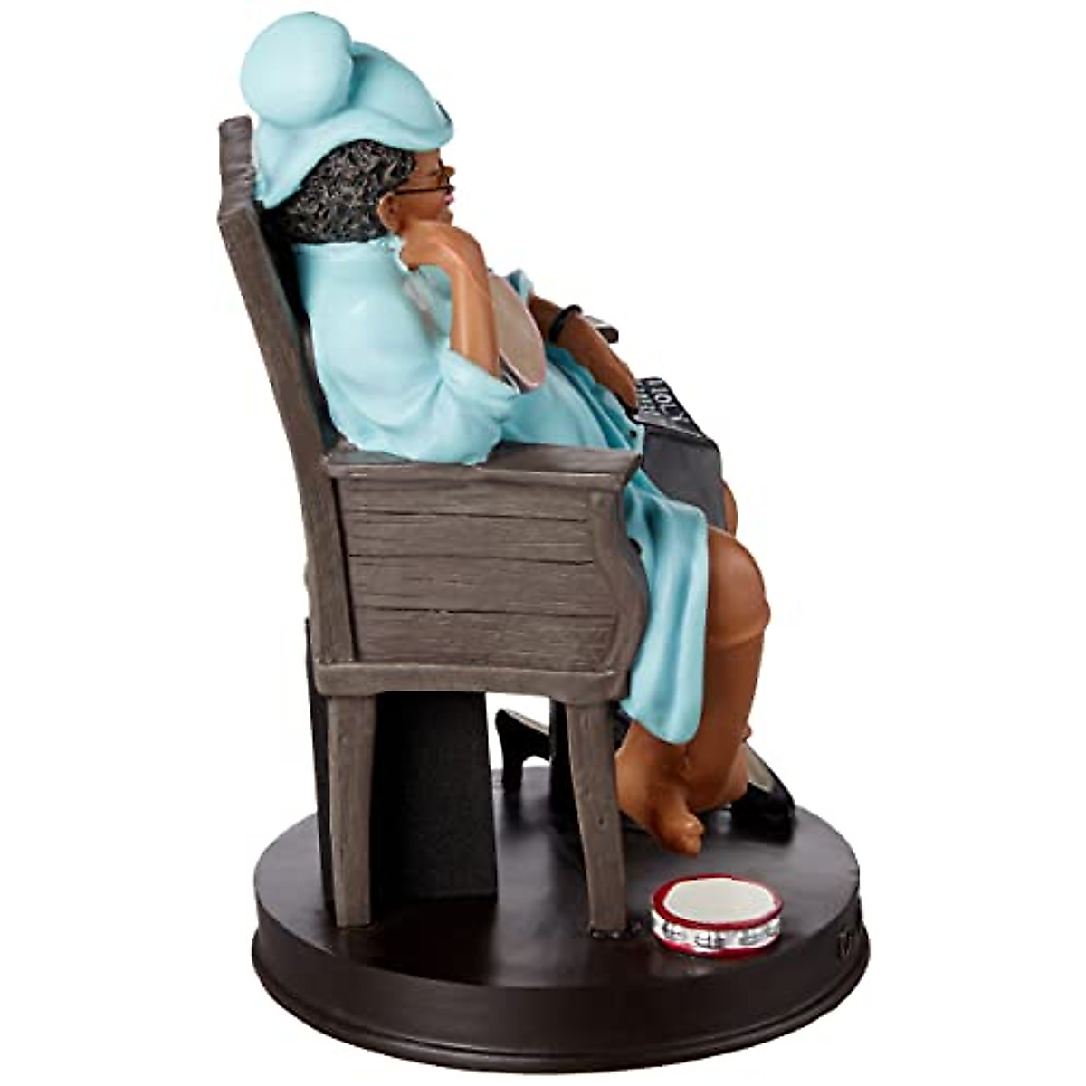 African American Expressions - One More Day, Lord Figurine (5.25" x 5.25" x 7.5") F1MD-01