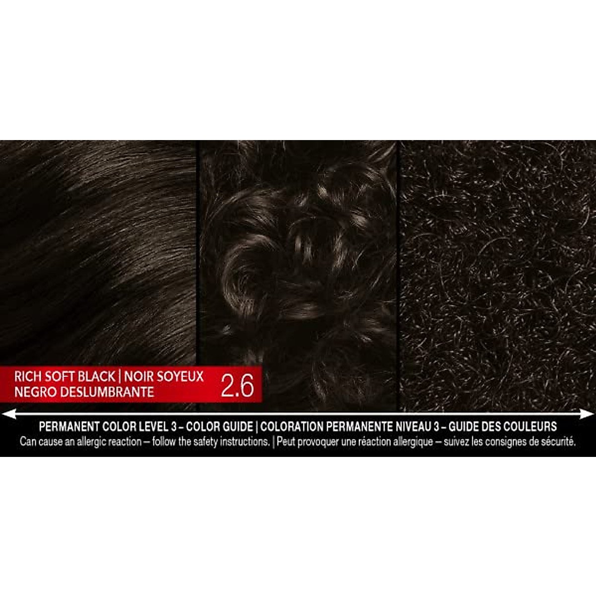 Schwarzkopf Keratin Color Permanent Hair Color Cream, 2.6 Rich Black
